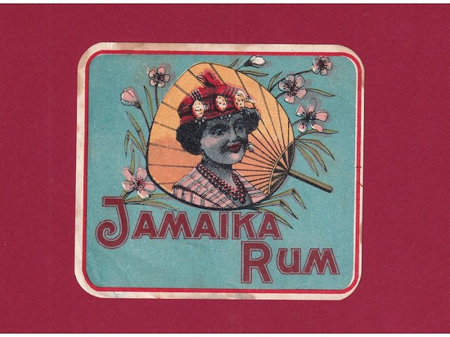 Etiketa Jamajka  Rum 1930 Kraljrevina SHS