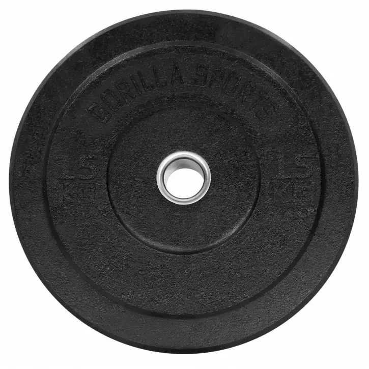 GORILLA SPORTS Olimpijski bumper teg HI-TEMP 15 kg