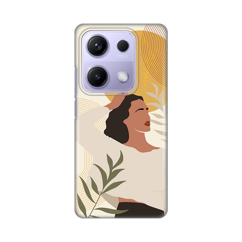 Silikonska futrola print Skin za Xiaomi Redmi Note 14s Boho Girl