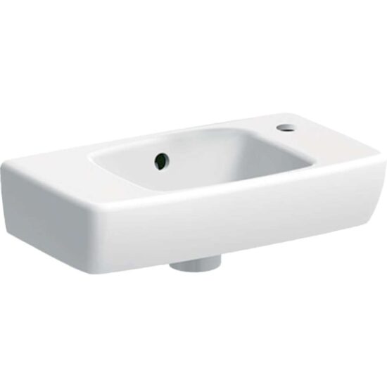 Geberit Selnova Compact Umivaonik, Plići, Desni, 45×25 cm