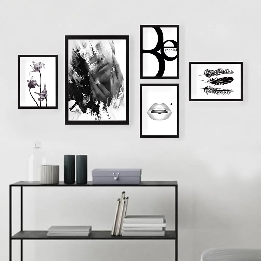 Wallity Dekorativna slika SET_026, 34x44cm, 5 delova