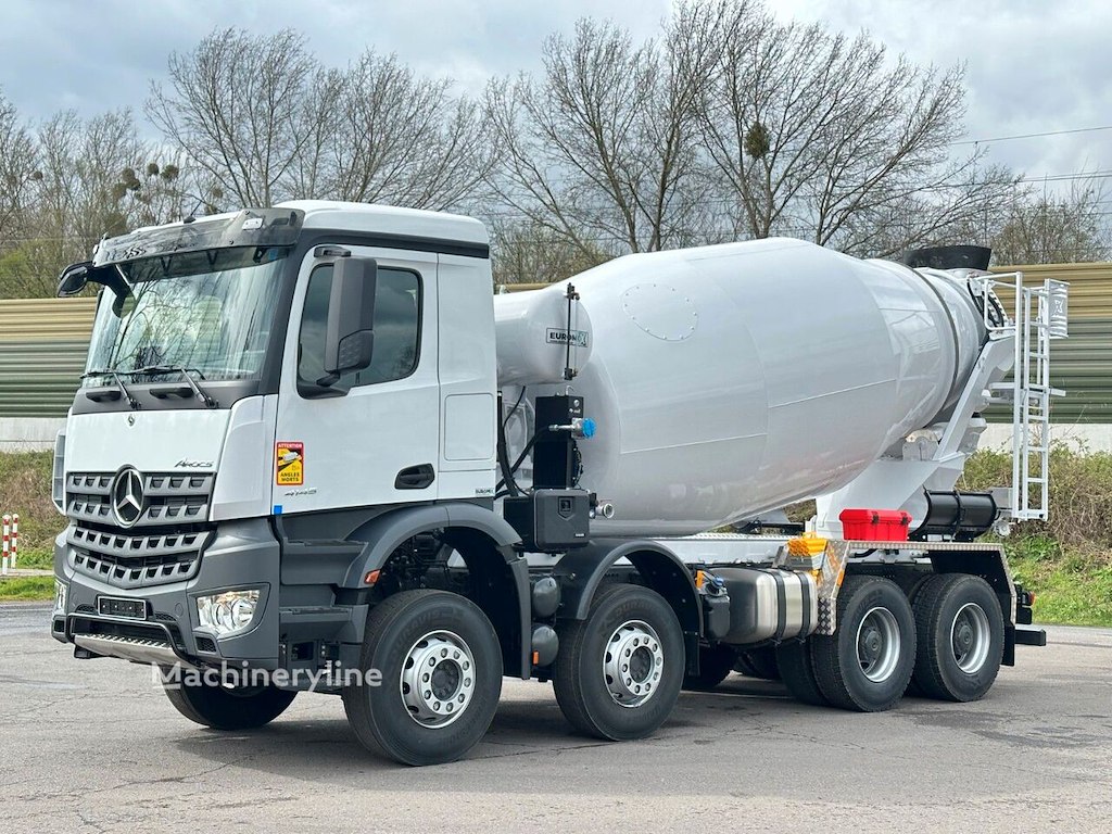 Novi Euromix MTP EM 10 na šasiji Mercedes-Benz 4145 kamion s mešalicom za beton