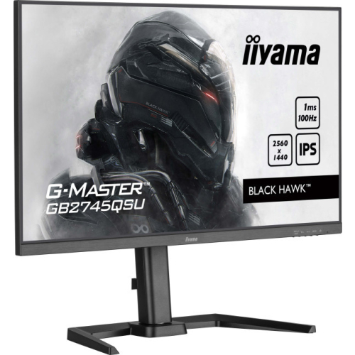Monitor 27" Iiyama G-Master GB2745QSU-B2 IPS 2560x1440/100Hz/1ms/HDMI/DP/USB/zvu