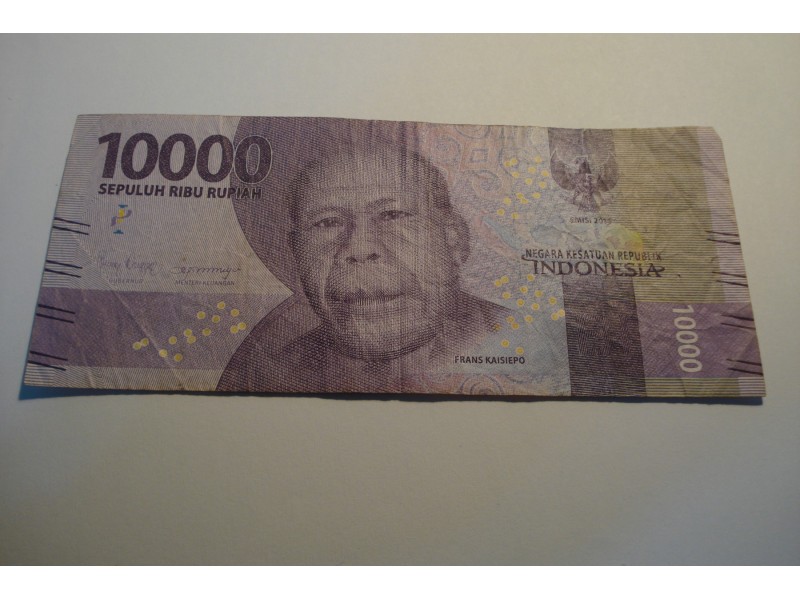 INDONEZIJA - 10 000 RUPIJA - 2016