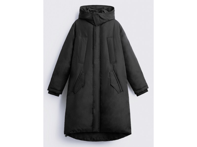 ZARA Nepromočiva ZIMSKA JAKNA % POP-UP $ALE %