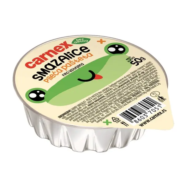 Carnex Pašteta Smazalica, 50g