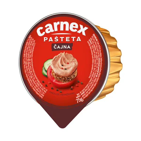 CARNEX Pašteta Čajna 75g