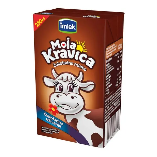 IMLEK Čokoladno mleko Moja kravica, 1%, 0.25 l