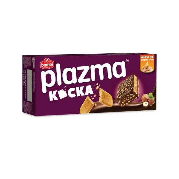 PLAZMA Kocka sa mlečnom čokoladom Bambi 135g
