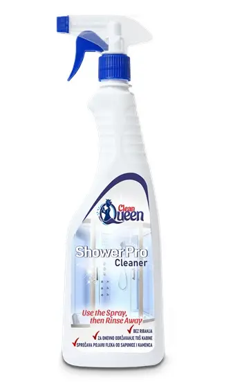 Clean Queen Sredstvo za čišćenje tuš kabine, 750ml