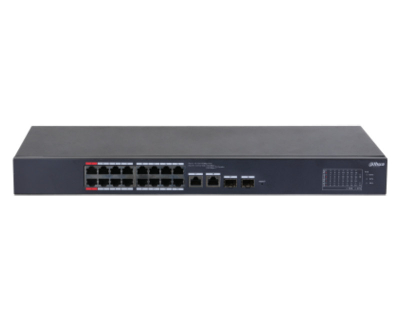 DAHUA_ - CS4218-16ET-135 18-Port Cloud Managed Desktop Switch with 16-Port PoE