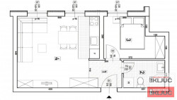 SOMBORSKI BULEVAR, 36m2, Jednoiposoban sa pdv, Izgradnja