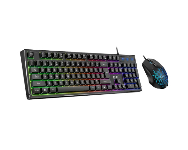 GENIUS Scorpion KM-GX3 Gaming RGB USB US crna tastatura + miš