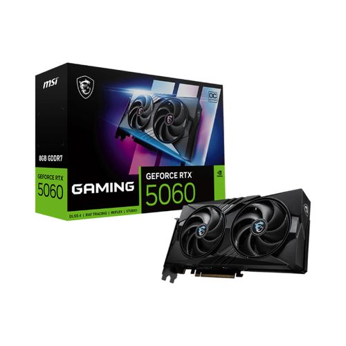 MSI GeForce RTX 5060 GAMING 8GB 28bit RTX 5060 8G GAMING OC grafička karta