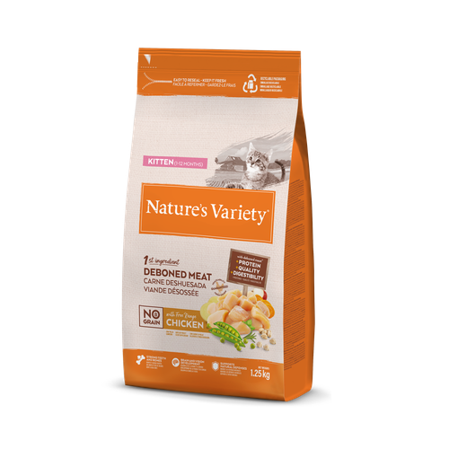 Nature's Variety Cat No Grain Kitten Chicken 1,25kg