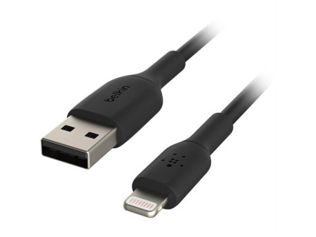 BELKIN Kabl USB-A na Lightning 2m crni (CAA001BT2MBK)