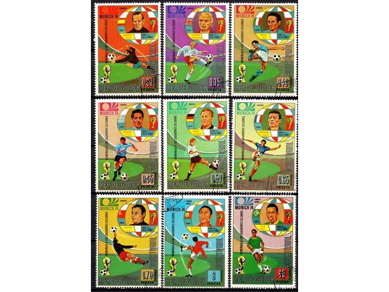 Guinea Equatorial 1973. Fudbal