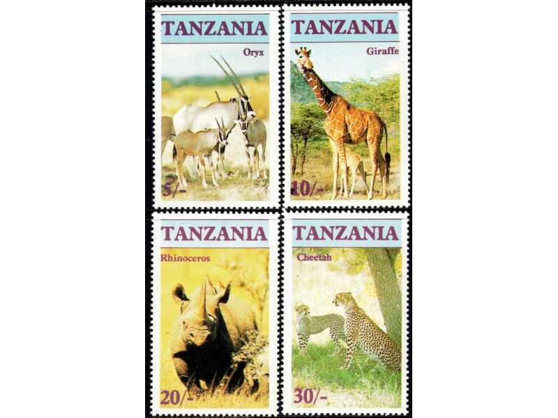 Tanzania 1986. FAUNA
