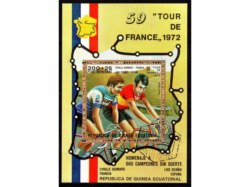 Guinea Equatorial 1972. Tour de France