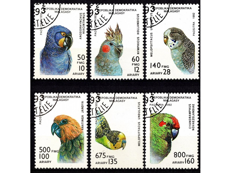 Madagaskar 1993. Fauna, Ptice