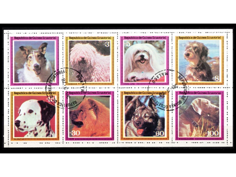 Guinea Equatorial 1978. Fauna, Kuce