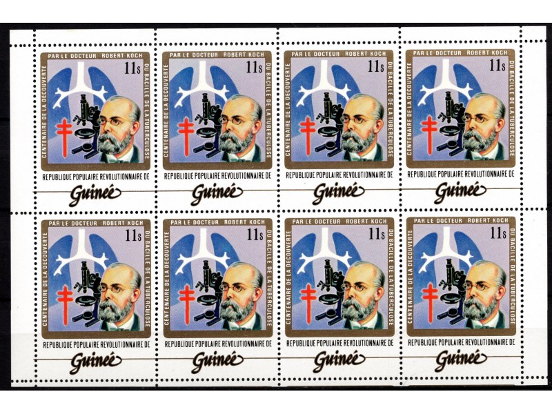Republic de Guinee 1983. Robert Koch