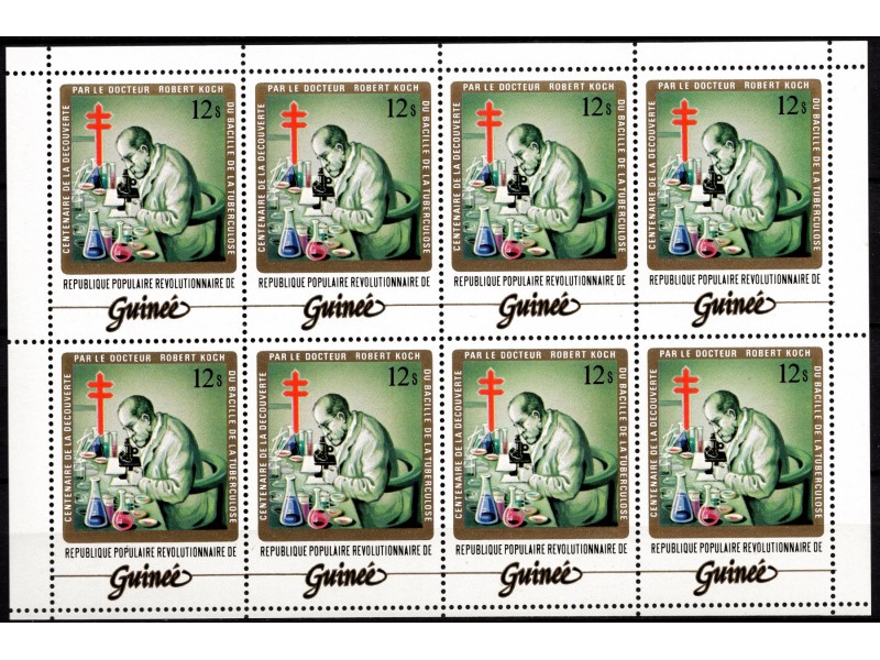 Republic de Guinee 1983. Robert Koch