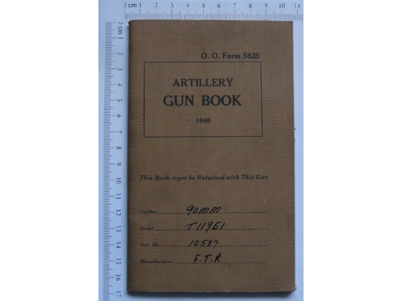 Artillery Gun Book