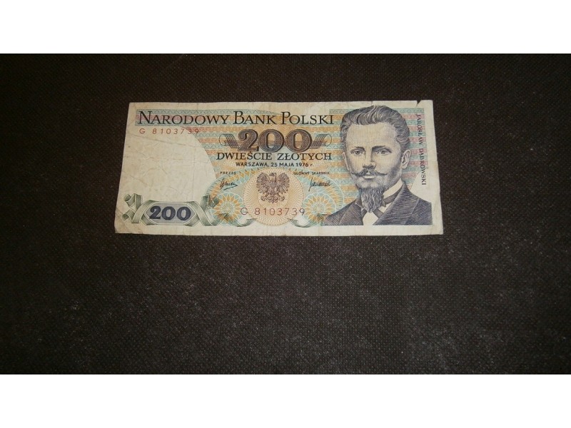 POLAND 200 ZLOTYCH 1978