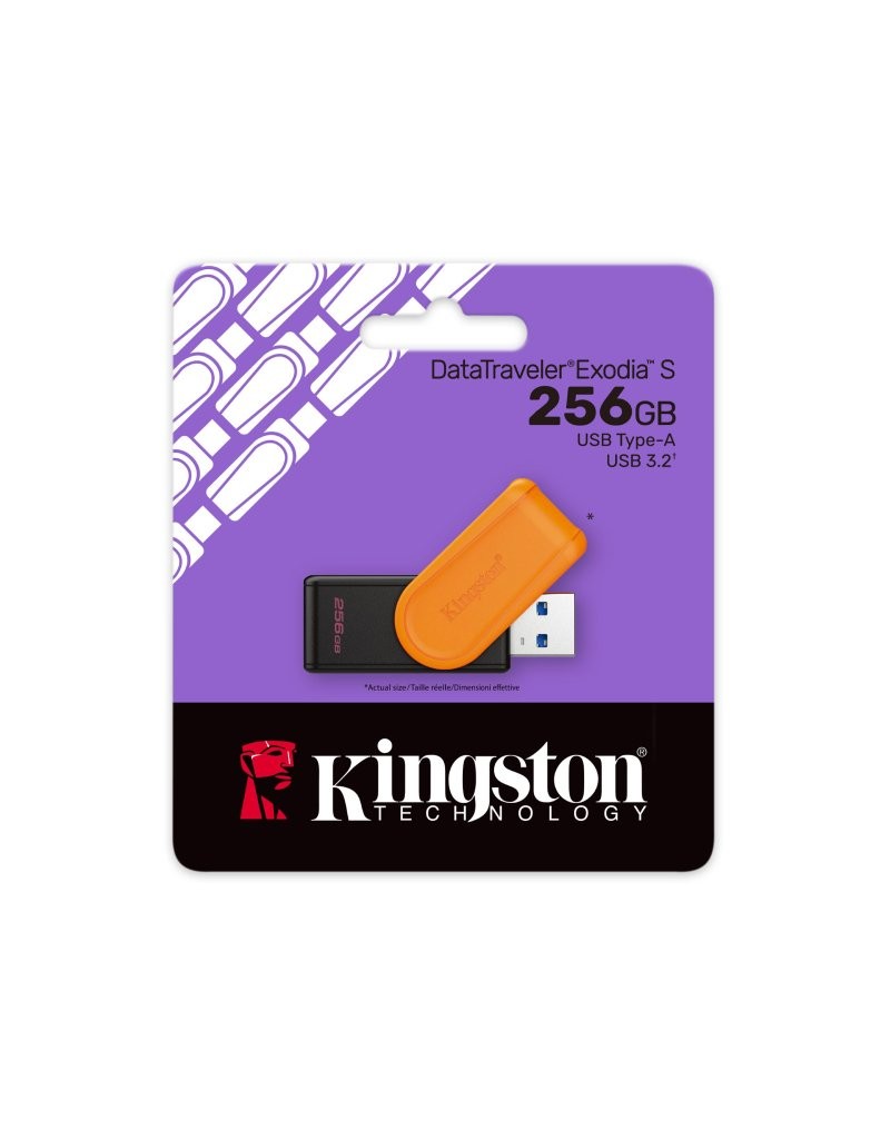 KINGSTON 256GB DataTraveler Exodia S USB 3.2 Gen1 DTXS/256GB