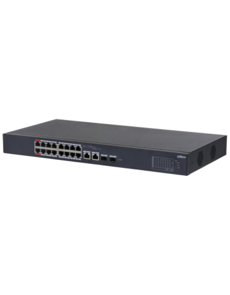 DAHUA_ CS4218-16ET-135 18-Port Cloud Managed Desktop Switch with 16-Port PoE