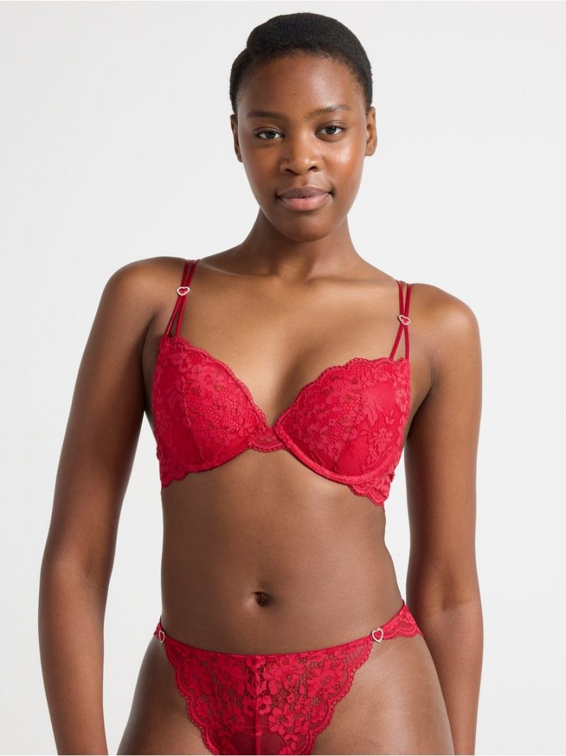 Brushalter – Malva push-up bra with lace