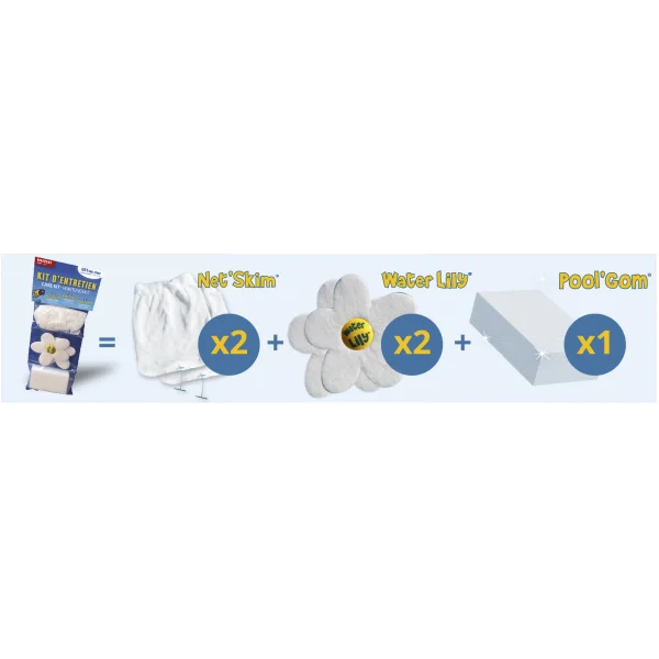 Startni set 3u1 (2xNetSkim-2xWaterLily-1xPoolGum) TOUCAN
Startni set 3u1 (2xNetSkim-2xWaterLily-1xPoolGum) TOUCAN