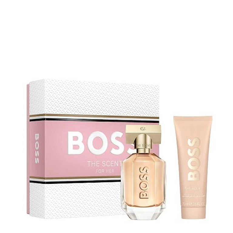HUGO BOSS THE SCENT FOR HER SET(EDP 50ML+BODY LOSION 75ML)209877