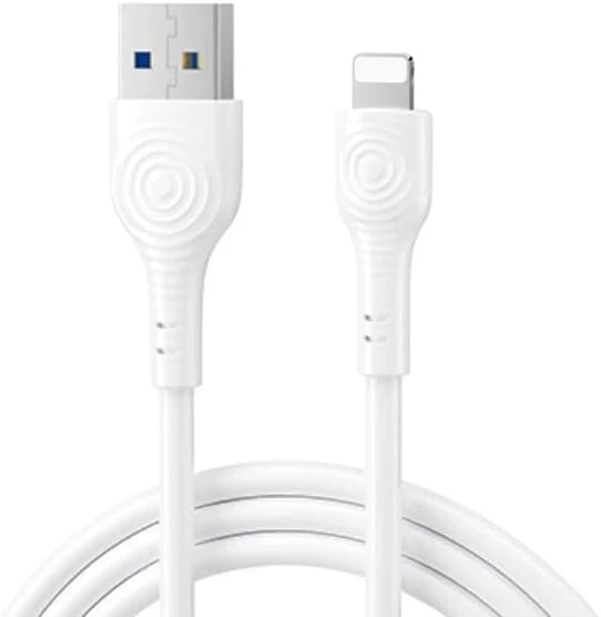 Bavin kabl 12W Type-A/Lightning 1,0m bela - CB280