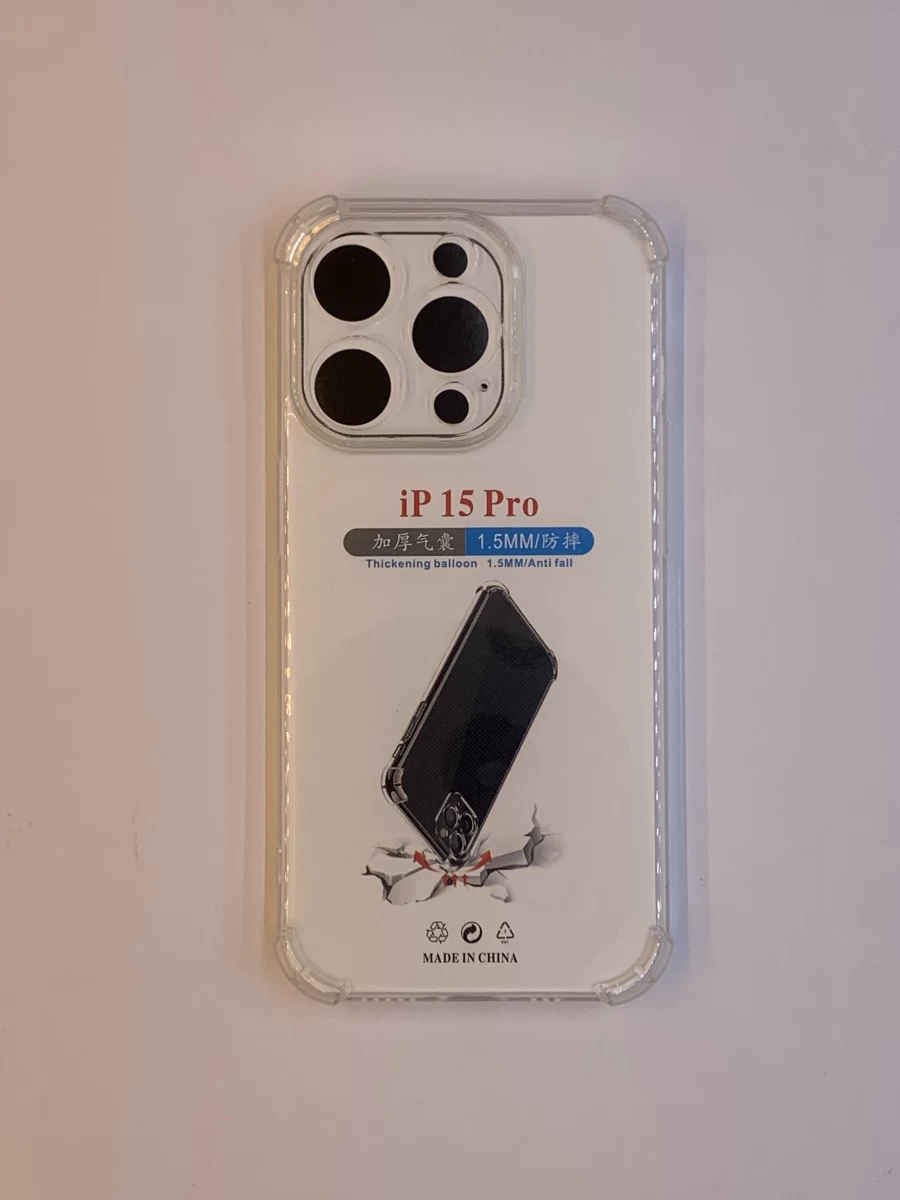 iPhone 15 Pro transparent sa ojačanim ivicama