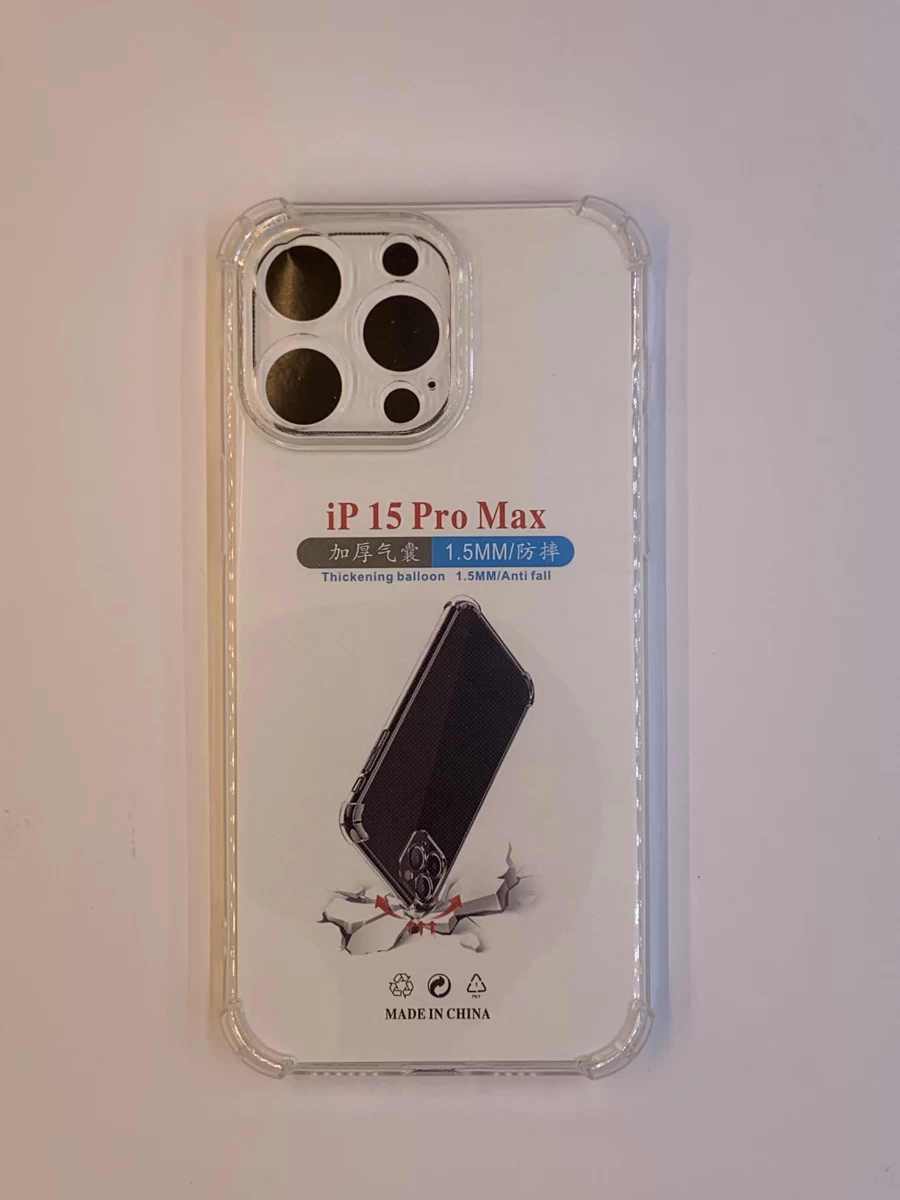 iPhone 15 Pro Max transparent sa ojačanim ivicama