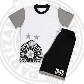 Dečiji komplet "Partizan 1945" FK Partizan (vel. 2-6) 3184