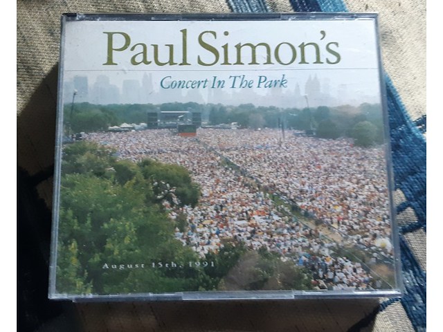 Paul Simon ‎– Paul Simon`s Concert In The Park - 2CD