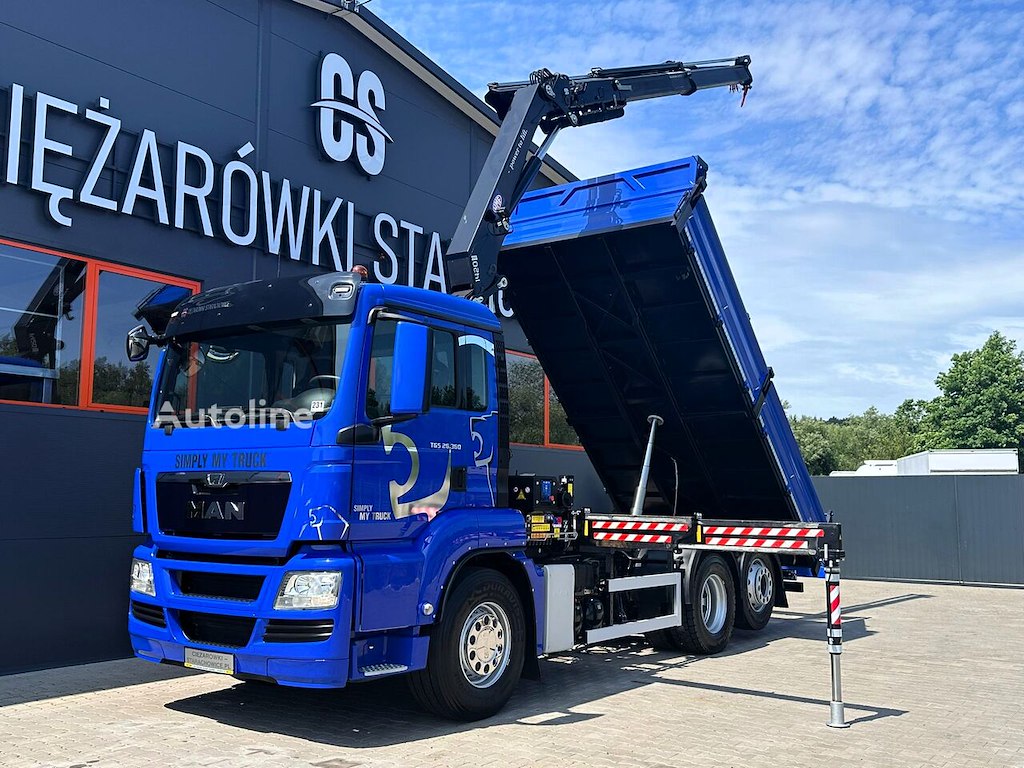 MAN TGM TGS TGX 26.360 // E5 // 6x2 6x4 // WYWROTKA 3-S // HMF 1420 kiper