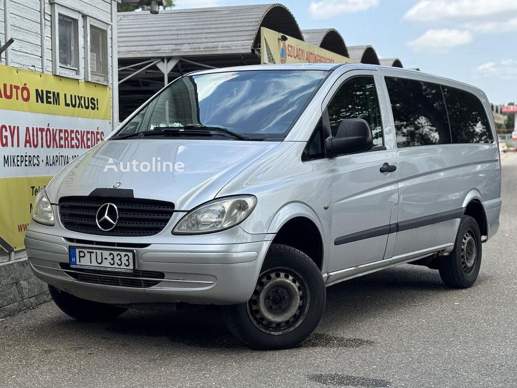 Mercedes-Benz VITO 111 CDI 4x4 (Automata) ITT és TOLATÓRADAR/BÖR BELSŐ/ÖSSZKE putnički minibus