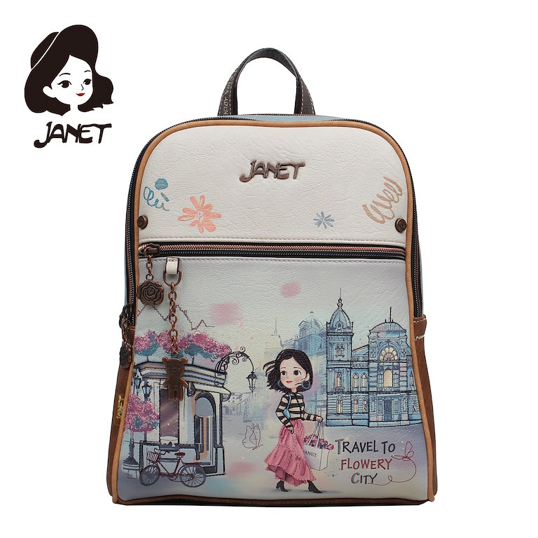RANAC DAMSKI JANET FLOWERY CITY J-021B 26,5*12*31