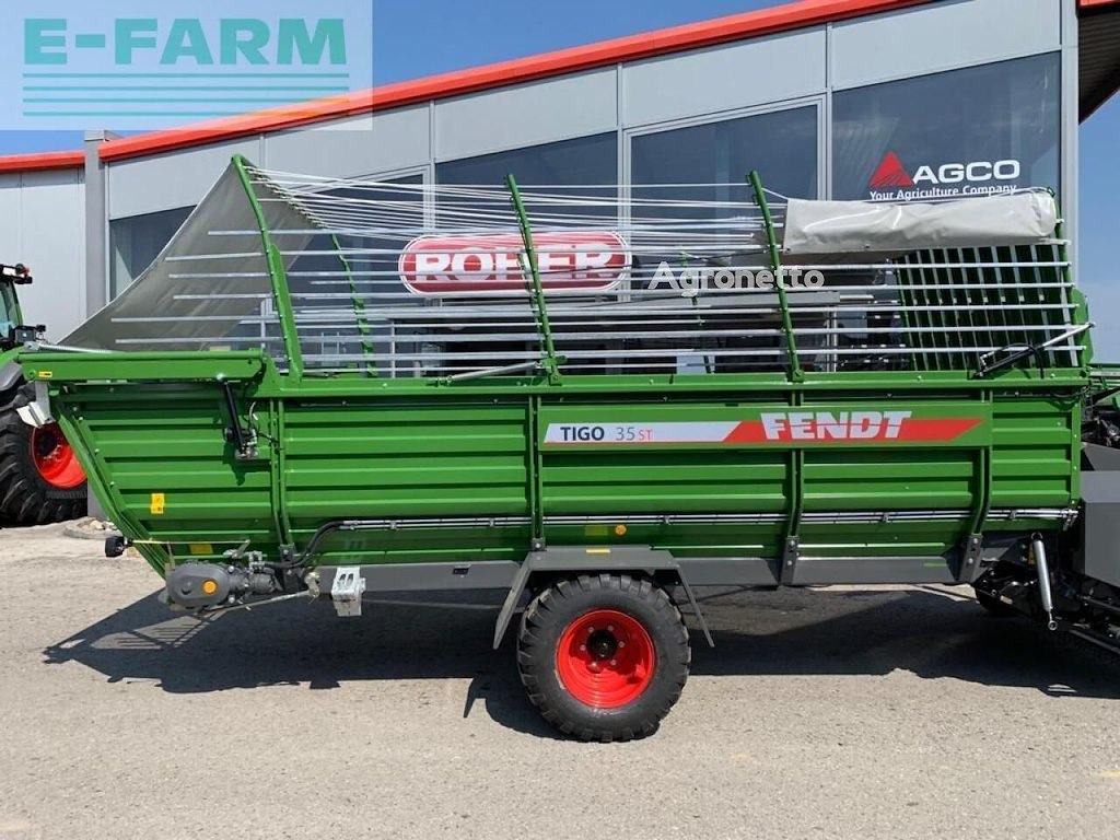 Fendt tigo 35st samoutovarna prikolica