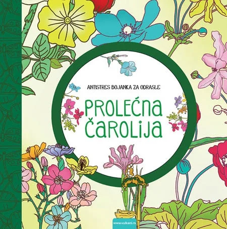 Prolećna čarolija – antistres bojanka za odrasle ( 300389 )