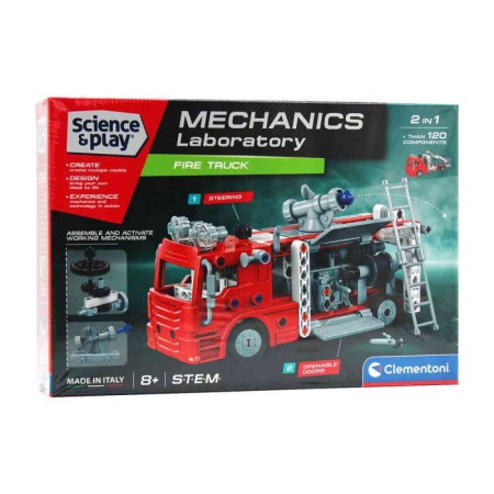 Clementoni science and play mechanics laboratory fire truck ( CL75134 )