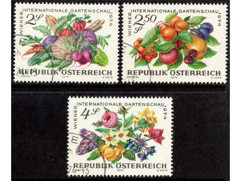 Austrija 1974. Flora