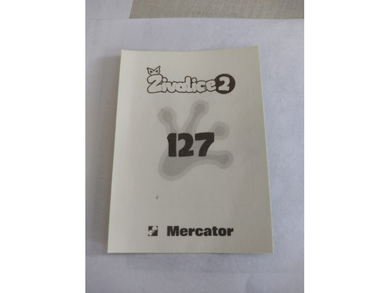 Zverići 2 broj 127 Slovenačko. Isto kao naše
