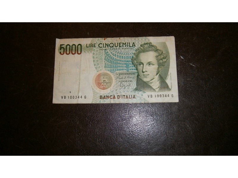 ITALY 5000 LIRE