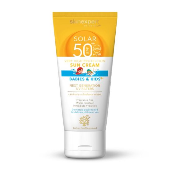 skinexpert by Dr. Max® Solar Kids krema za zaštitu od sunca SPF50+ 100ml