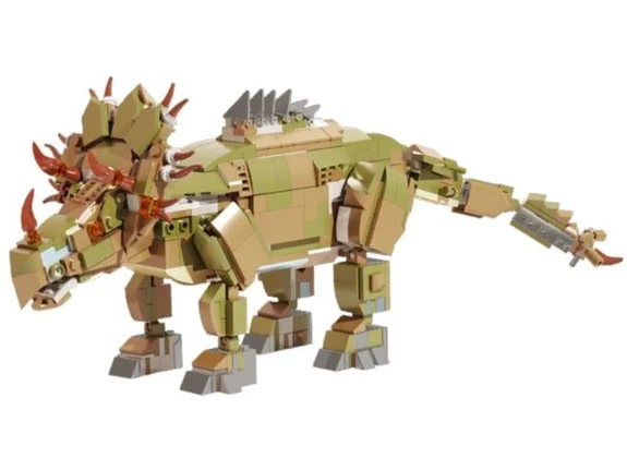 Deli Dečija igračka Blokovi za slaganje Dino Svet 74582